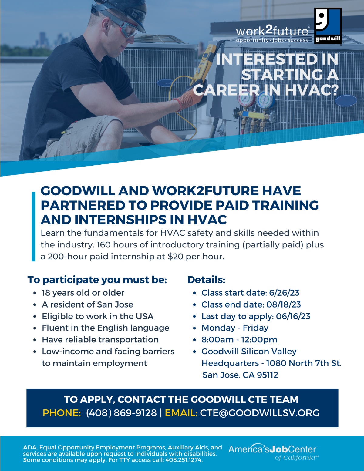 Community Classes & Events | JobTrain